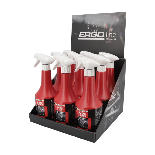 ERGG640D - Lot de 9 rénovateur plastique & caoutchouc extérieur ERGO ...